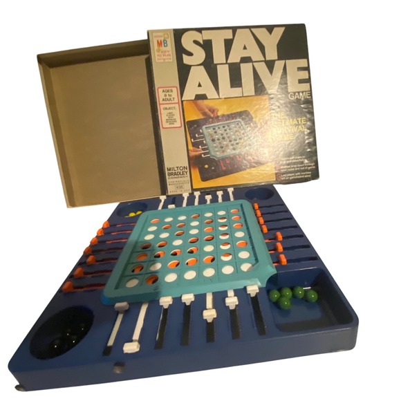 Milton Bradley | Games | Milton Bradley Stay Alive 971 Game Vintage ...